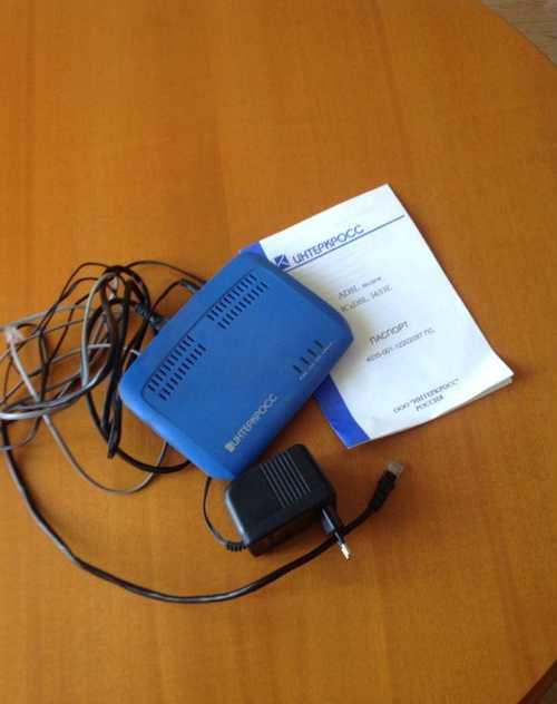 Модем adsl 5633E Интеркросс