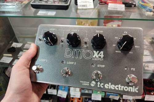 Педаль для гитары TC Electronic Ditto x4 Looper