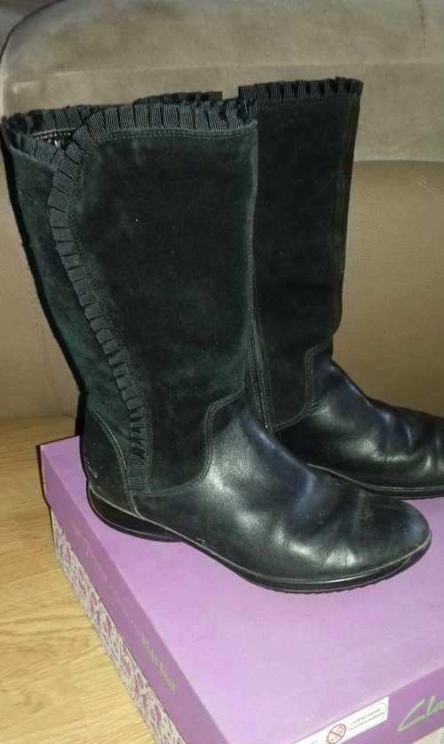 Сапоги clarks для девочки