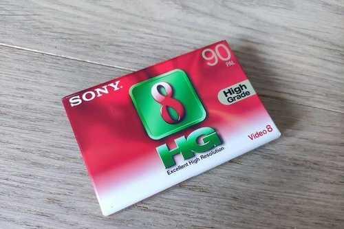 Кассета Sony 8mm 90min High Grade для видеокамеры