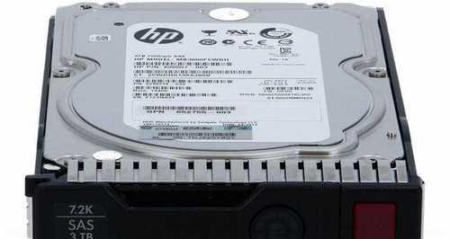 Жесткий диск HPE 3TB 3.5" LFF SAS 7.2K 6G