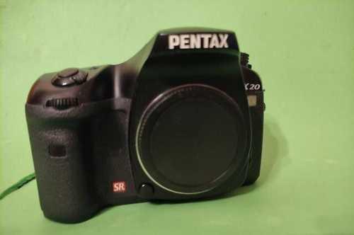 Зеркальный фотоаппарат Pentax k20d дабл кит