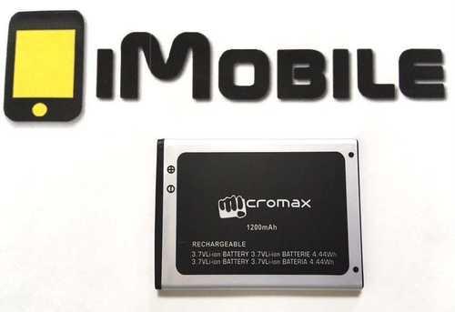 Аккумулятор Micromax S300 Bolt Оригинал Новый и др