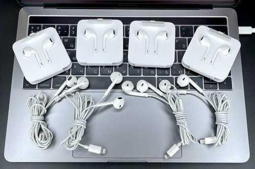 Наушники Earpods Lightning Оригинал