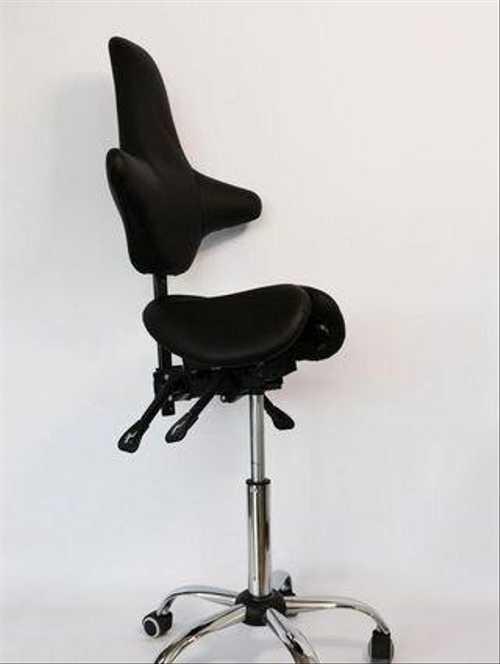 Кресло-седло со спинкой ортопедическое