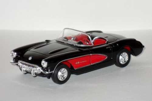 Chevrolet Corvette 1957, Corgi, Dinky, Matchbox