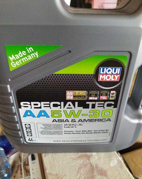 Special Tec AA 5w-30. Моторное масло Liqui Moly Special Tec AA 5w-30 4 л. Liqui Moly 7516 масло моторное синт Special Tec AA 5w-30 SP gf-6a 4л.