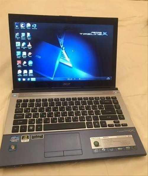 Ноутбук Acer Aspire Timeline X 4830TG i3 Nvidia