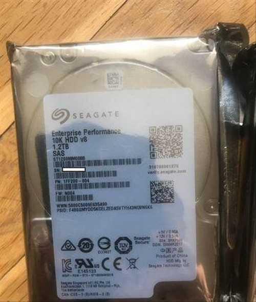 Жесткий диск Seagate 10K 1.2 Тб ST1200MM0088 SAS