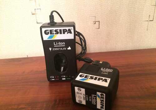 Аккумулятор gesipa LI-ION 2,6ач, 14,4В