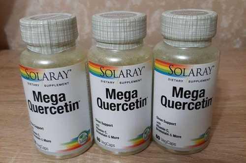 Мега Кверцетин, 600мг с вит С, бромелайном, биофла