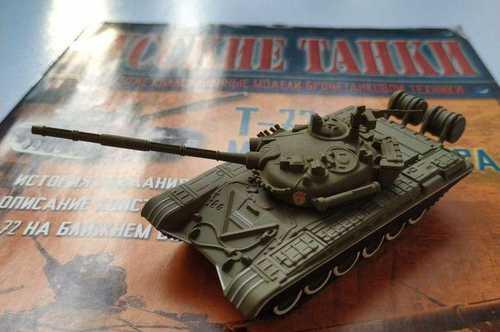 Модель танка Т-72 1/72