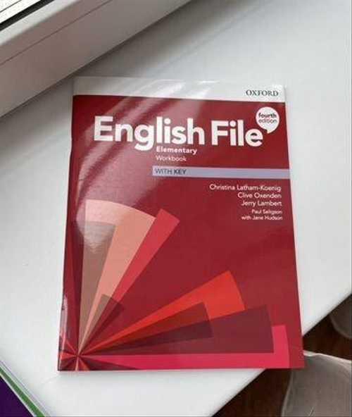 English File Elementary Workbook 4th edition