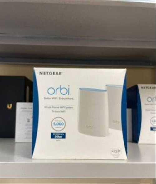 Wi-Fi Mesh система netgear Orbi RBK50 2шт упаковка
