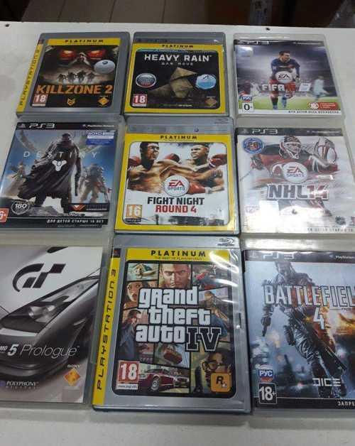 GTA4, Destiny и другие диски для PS3