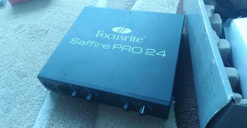 Внешняя звуковая карта focusrite saffire pro 24