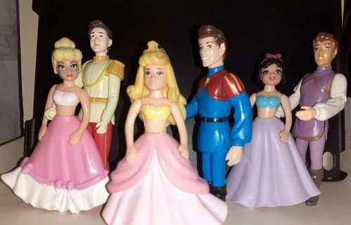 Мини куклы принцессы дисней, разные