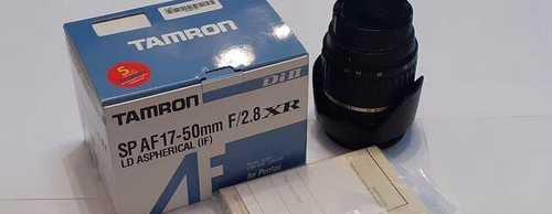 Объектив Tamron SP AF 17-50mm F/2.8 для Pentax