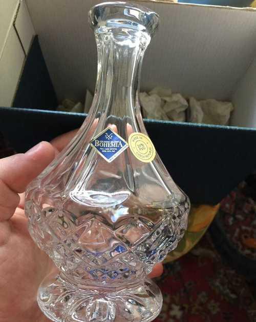 Графин и рюмки bohemia crystal