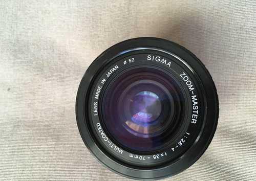 Sigma 35-70mm f2.8-4