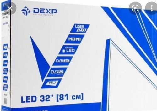 Продается телевизор Dexp32 диагональ 81