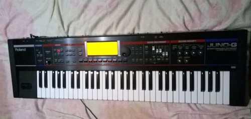 Roland juno G с SRX-03 Studio и сэмплерной памятью