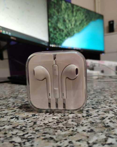 Новые Apple EarPods 3.5mm в пленке оригинал