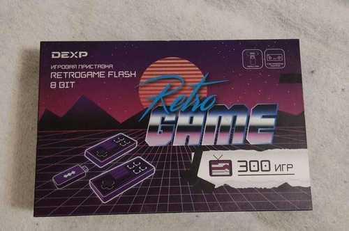 Игровая приставка dexp retro game 300 игр