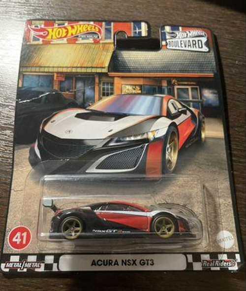 Hot Wheels Premium. Acura NSX GT3
