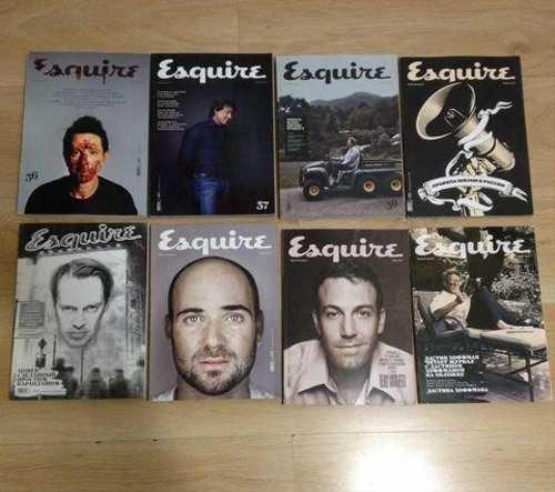 Журналы Esquire Эсквайр 2006, 2007, 2008 и 2010 го