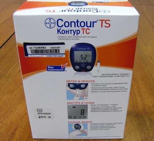 Новый Глюкометр Контур тс Contour TS