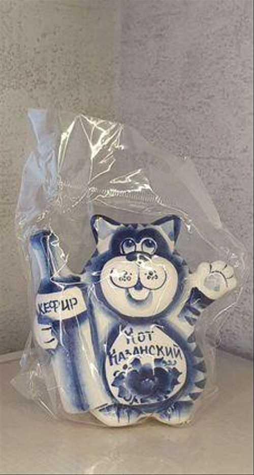 Фигурка в росписи гжель