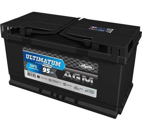 Аккумулятор AGM 95Ah Ultimatum