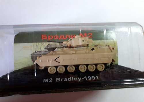 Танки Мира M2 Bradley 1/72 без журнала