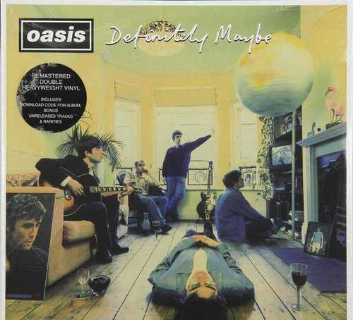 Виниловая пластинка oasis - definitely maybe (2 LP