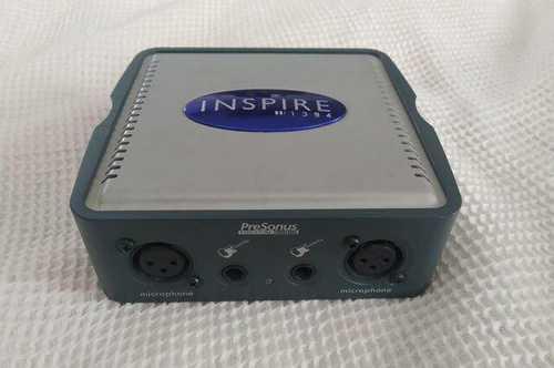 Внешняя звуковая карта presonus inspire 1394