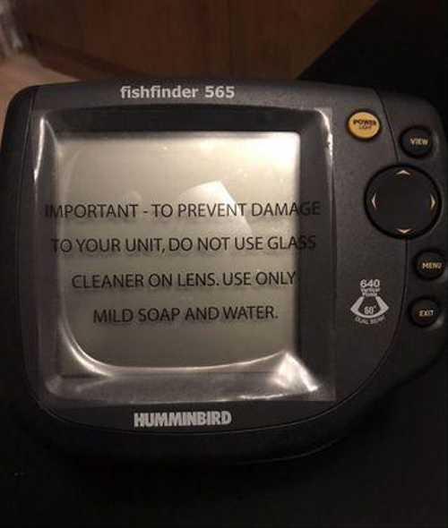 Эхолот Humminbird Fishfinder 565