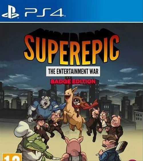 SuperEpic: The Entertainment War Badge Edition (PS