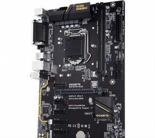 Продам мп Gigabyte GA-H110-D3A