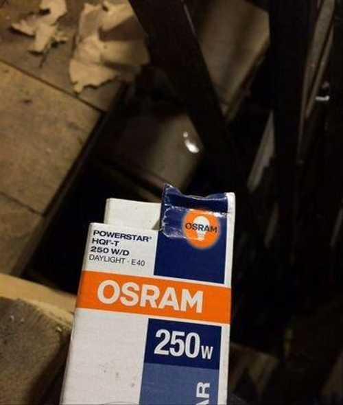 Лампа мгл 250вт HQI-T 250W/D PRO Osram