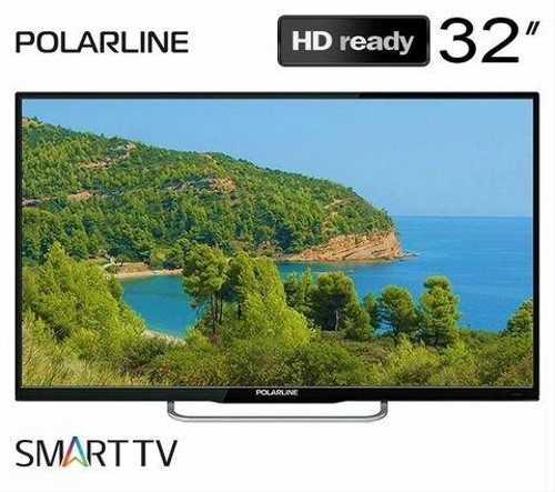 Телевизор smart tv 32" Polarline 32PL13TC-SM Новый