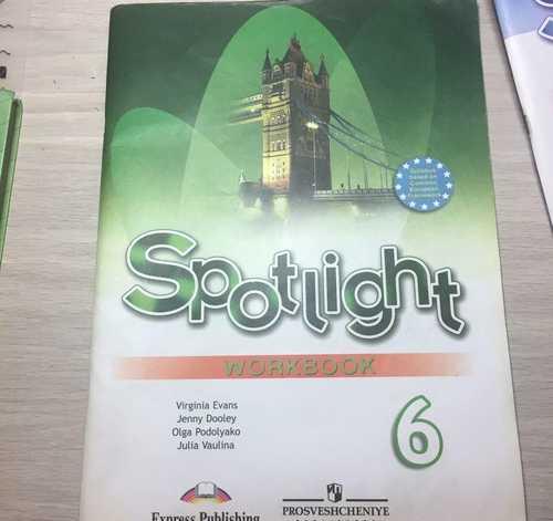 Spotlight 6 workbook
