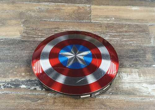 Power bank щит капитана амерка 6800mah