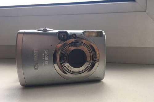 Компактный фотоаппарат Canon Digital ixus 800 isко
