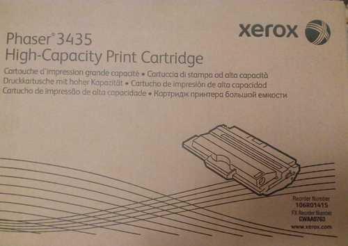 Картридж Xerox Phaser 3435