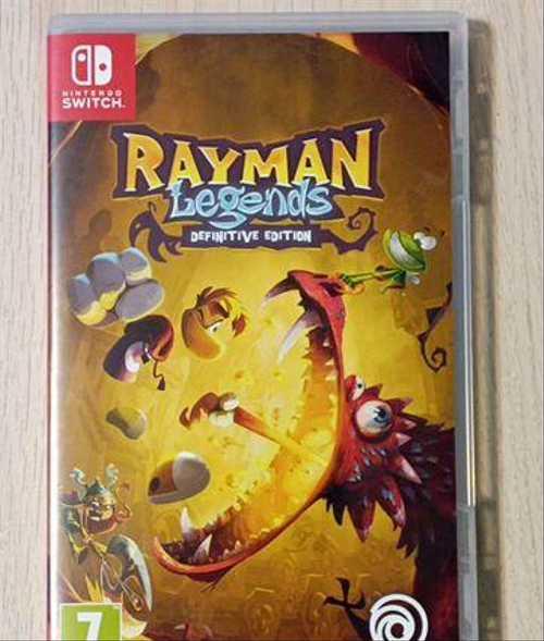 Rayman legends (Switch), игра