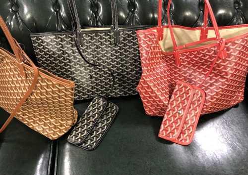 Сумка Faure Le Page tote Goyard Paris