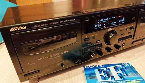 Дека кассетная Victor TD-W313 MK2 Hi-Fi Japan