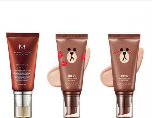 Missha M Perfect Cover BB Cream "Line Friends"