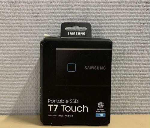 Новый SSD Samsung Portable T7 Touch 1TB